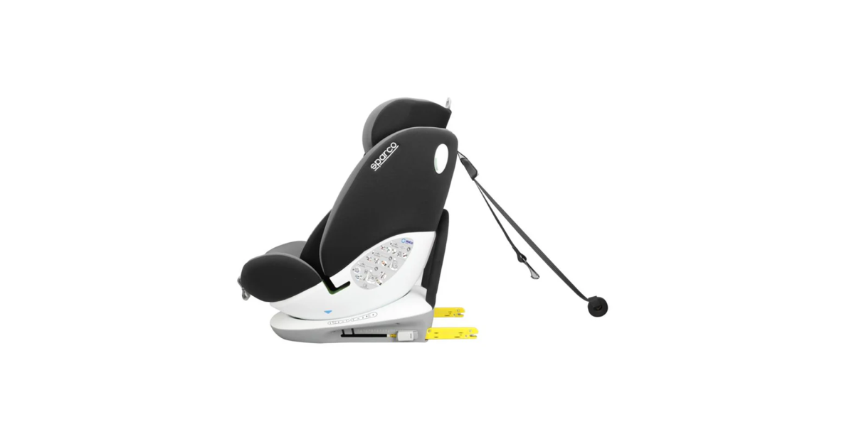 Siège enfant rotatif 360° SPARCO isize noir 40-150cm ECE R129/03 isofix - Gt2i